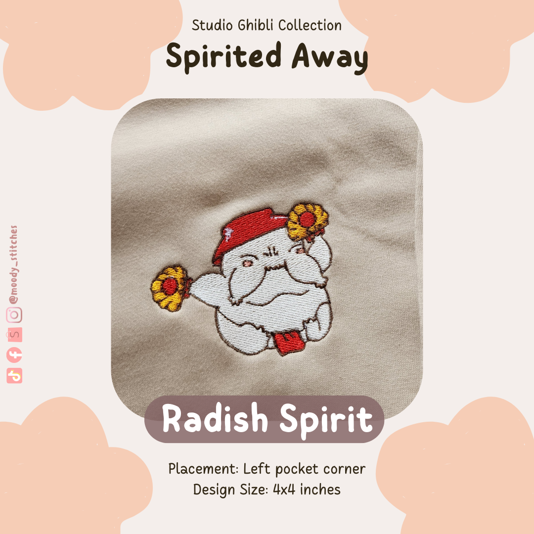 Studio Ghibli -Spirited Away Characters – Moody Stitches